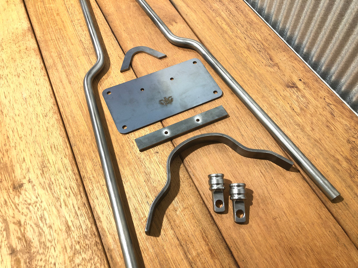 DIY Hardtail Sissybar - Raw Steel Deluxe – Bar-None Moto