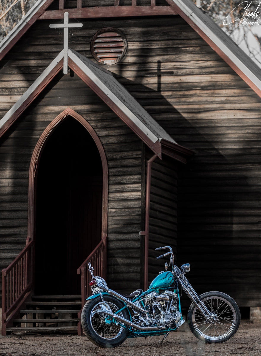 Inline Apes Handlebars - Meatballs Springer Top Clamp – Bar None Moto